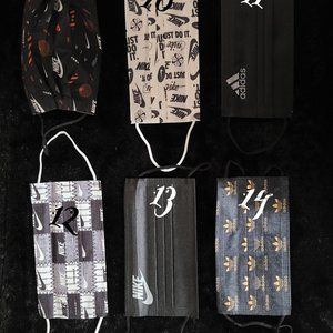 Accessories | 4 Pack Custom Print Disposable Face Masks | Poshmark